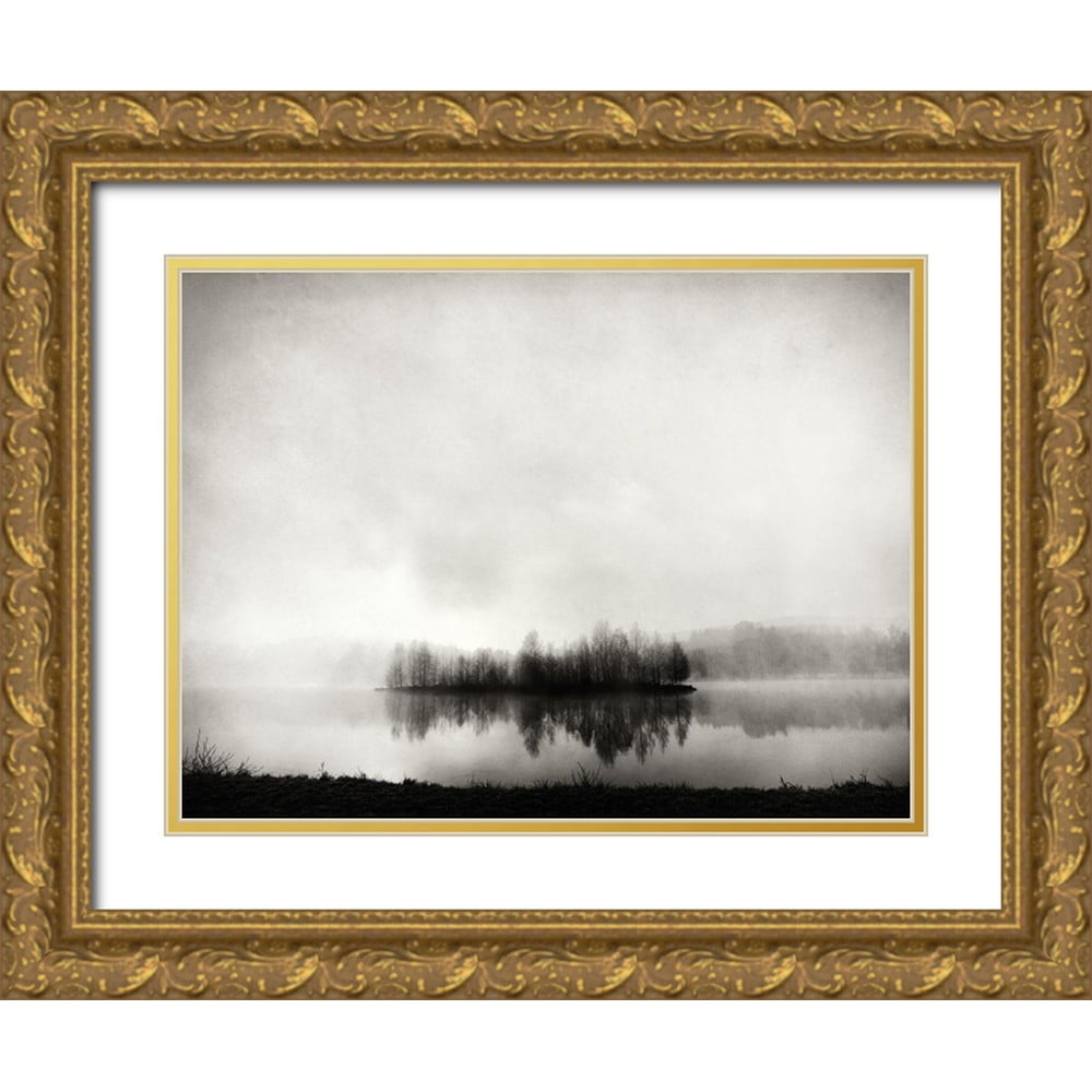 Bogner, Franz 14x12 Gold Ornate Wood Framed with Double Matting Museum ...