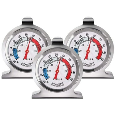 Oven Thermometer Cooker Stainless Steel Food Meat Temperature Dial ...
