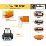 Betters® Edible Ink Cartridges for Canon PGI-280XXL CLI-281XXL, Food ...