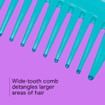 Conair Wide-Tooth Shower Comb with Hook Handle, Detangles & Distributes ...