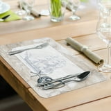 CounterArt "Tide Pool Shells" 4 Pack Reversible Flexible Plastic ...