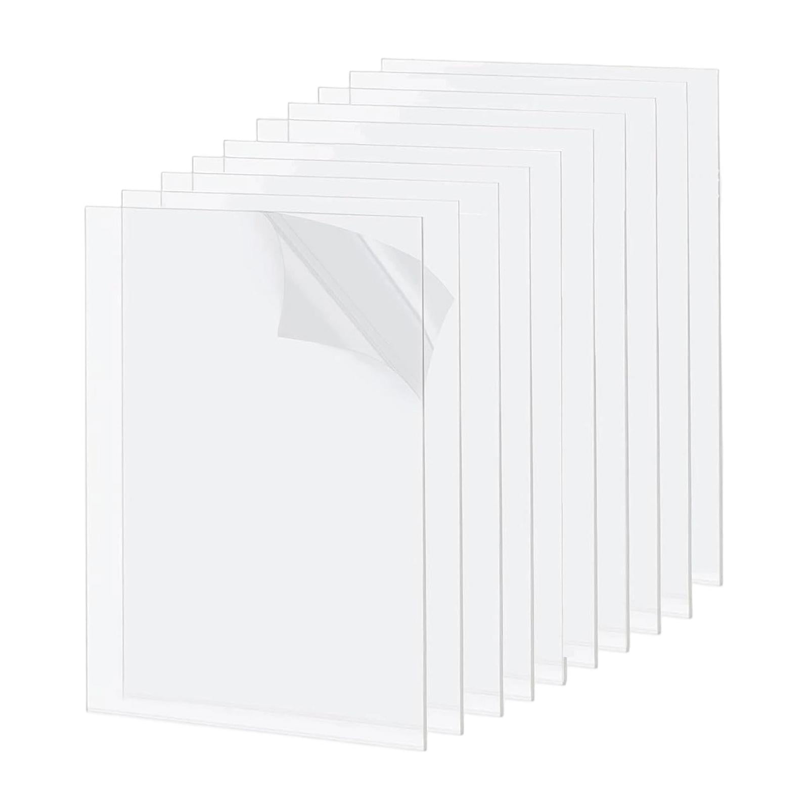 Click here for Luzkey 10 Pieces Acrylic Sheet Transparent Panels... prices