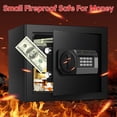 1.8 Cuft Small Fireproof Safe for Use, Safe Box Fireproof with ...