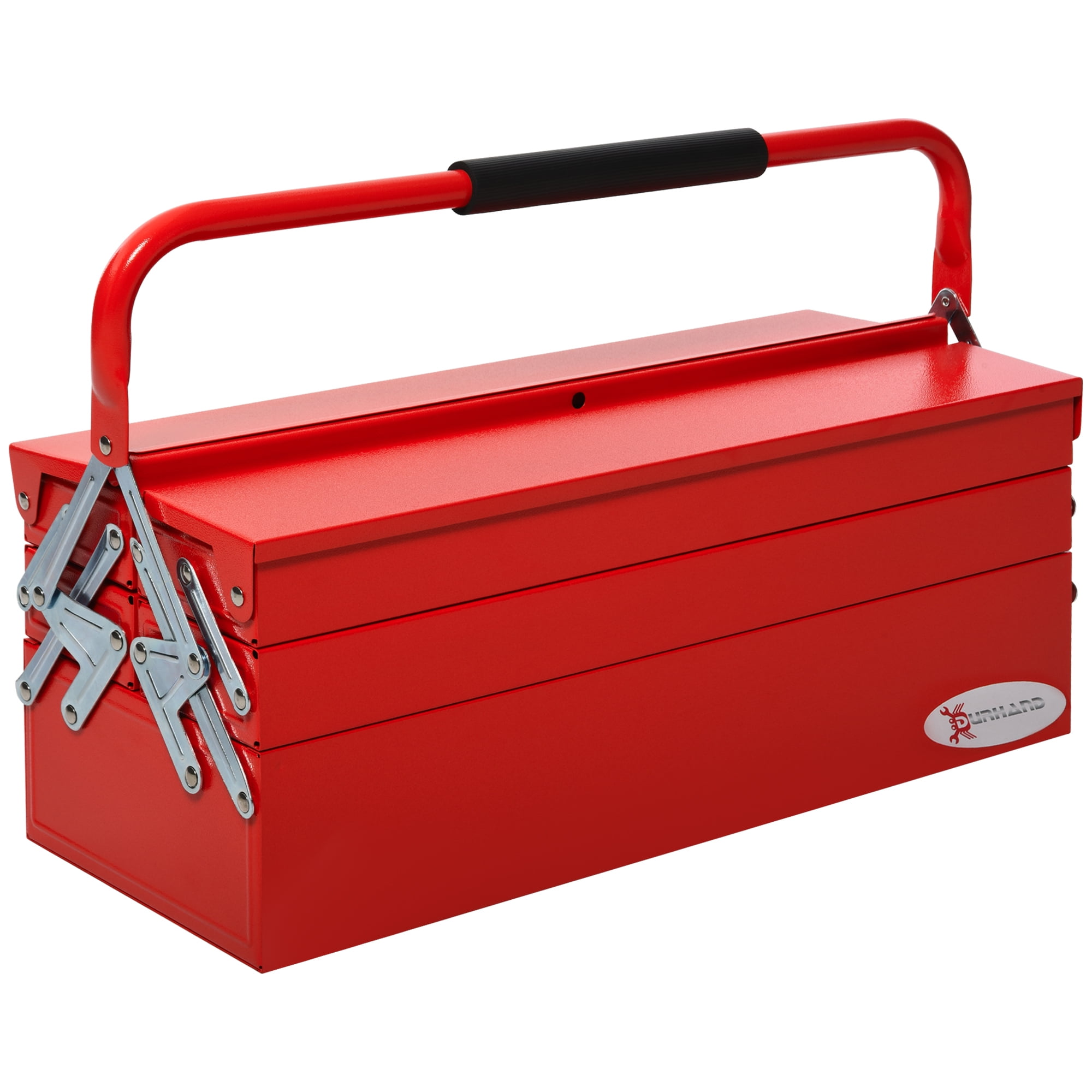 Click here for Durhand Metal Tool Box Portable Steel Tool Chest C... prices
