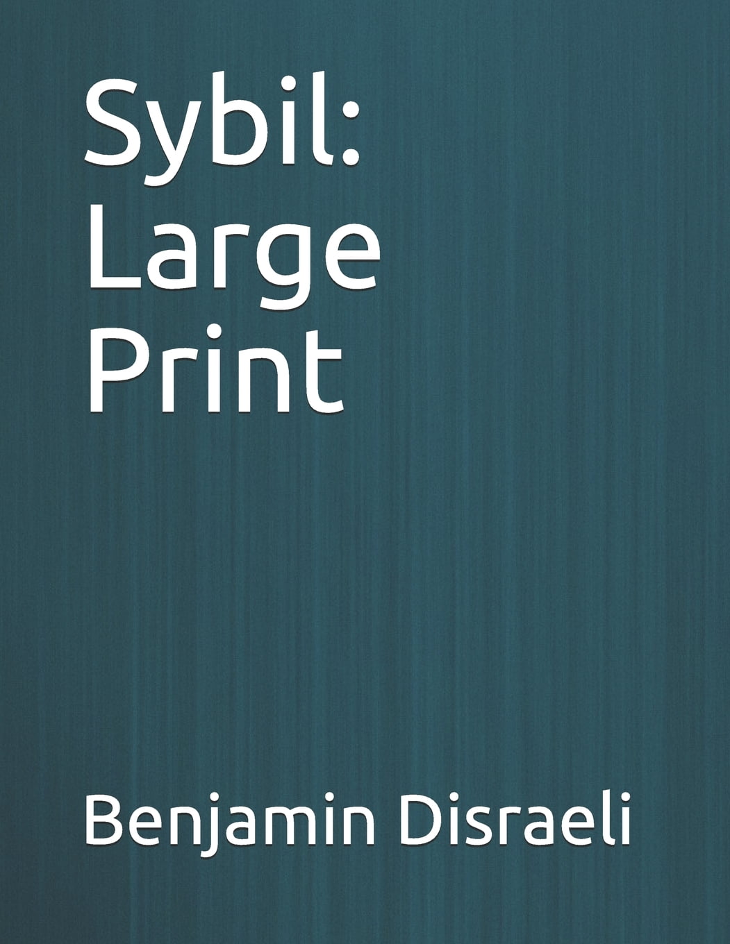 Sybil: Large Print Paperback - Walmart.com