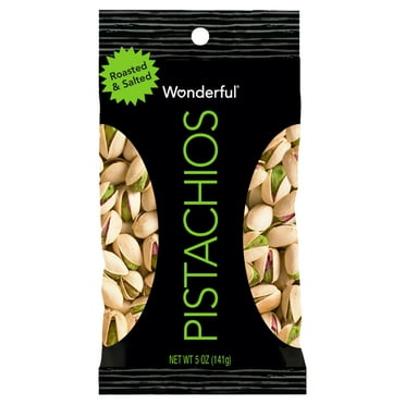 Wonderful Pistachios Roasted & Salted, 24 Oz Resealable Pouch - Walmart.com