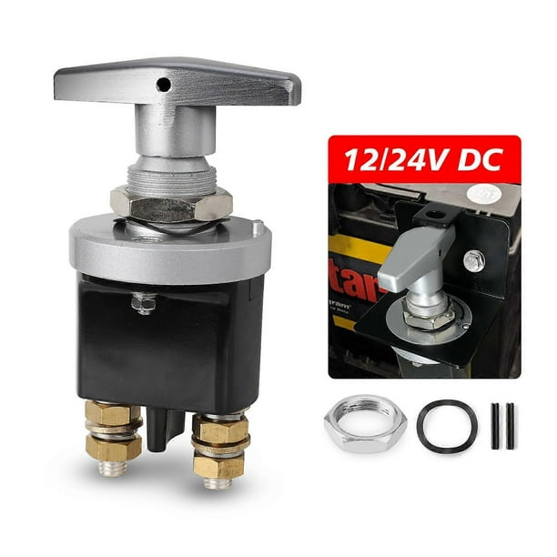 Isolator 12-24V 1500 Amp Heavy Duty Battery Kill Switch with Rush Keep ...