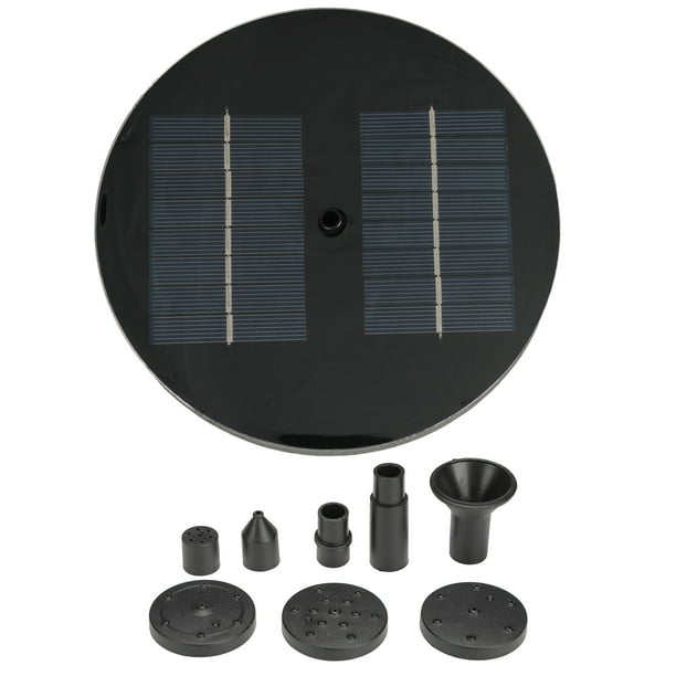 Ccdes Solar Fountain Round 1.6W Floating Solar Landscape Fountain For ...