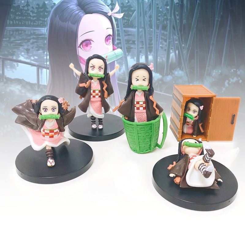 Buy Mini Kamado Nezuko Figure Set - 5pcs Online Philippines | Ubuy
