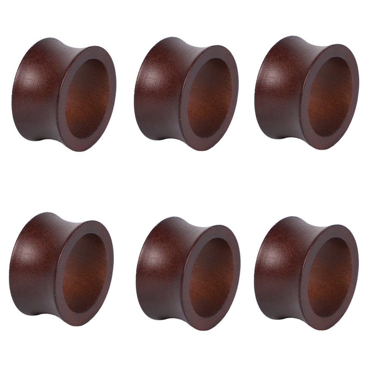 Click here for Ksinn 6pcs Wood Napkin Rings Napkin Holder For Kit... prices