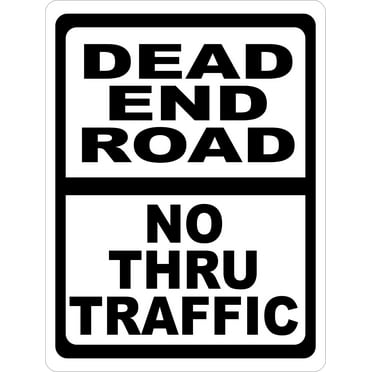 Private Drive No Turn Around Sign - Walmart.com