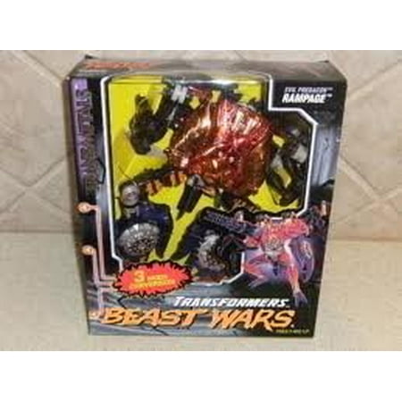 Transformers Beast Wars Transmetal Predacon RAMPAGE Action Figure (1998 ...