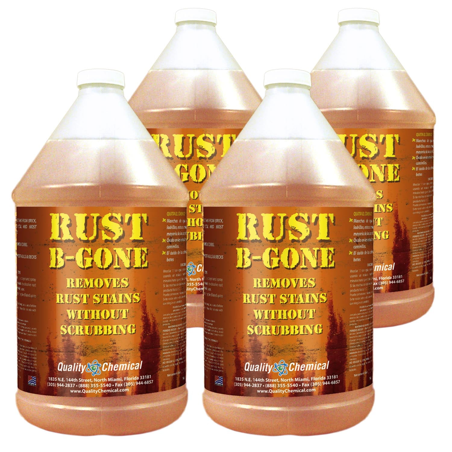 Rust-B-Gone - 4 gallon case - Walmart.com