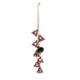 Qxpztk 8pc Christmas Brass Bells Gold Vintage Bells With Hanging Rope Christmas Hanging