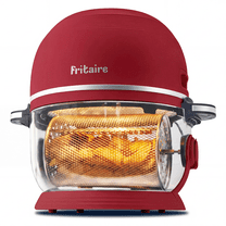 Fritaire Self-Cleaning Glass Bowl Air Fryer, 5 Qt, 6 Functions, BPA ...