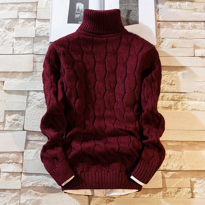 Click here for Omicgot New Mens Thick Turtleneck Sweater Pullover... prices