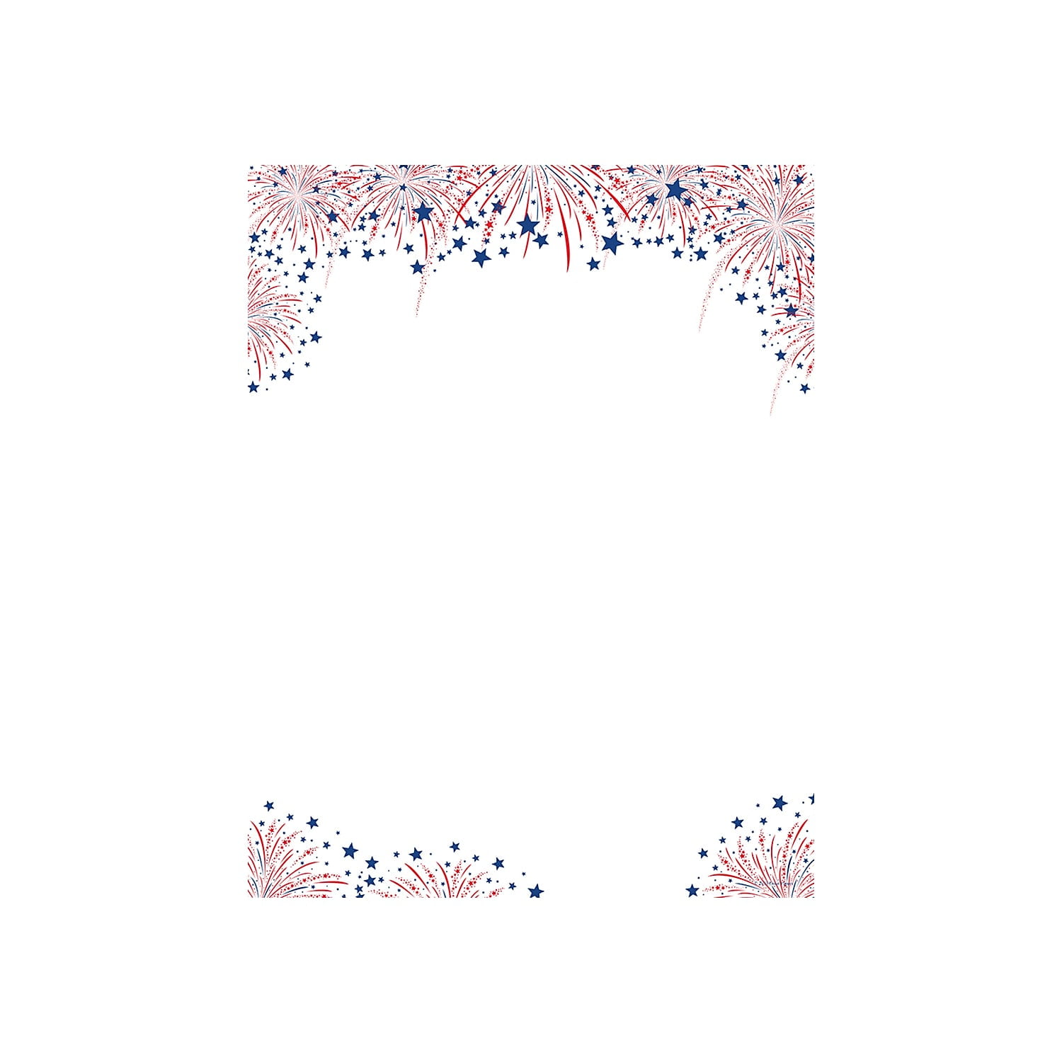 Great Papers! Fireworks Patriotic Letterhead Multicolor 80/Pack ...