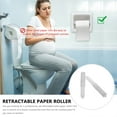 Phenofice Paper Roll Central Shaft Toilet Paper Holder Plastic Spring ...