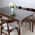 Clear Vinyl Tablecloth Protector Waterproof/oil-proof Rectangle Plastic ...