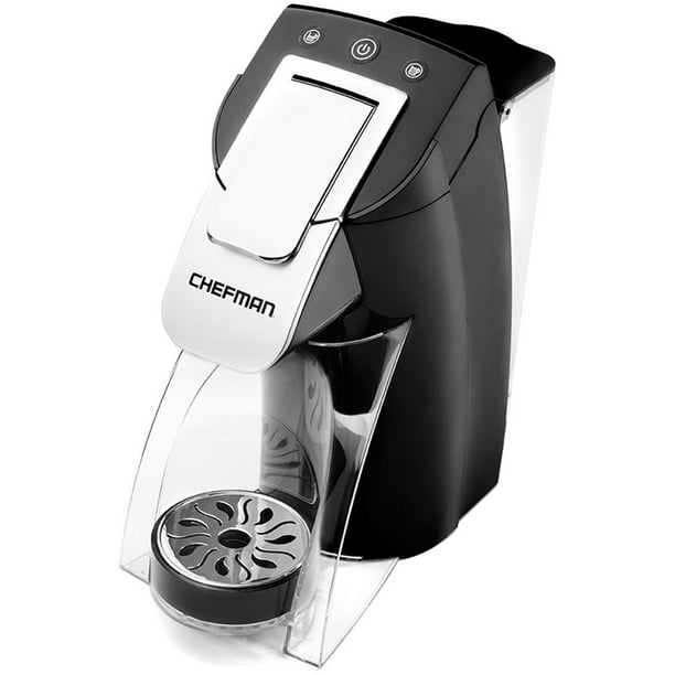 Chefman RJ30-BLACK My Barista Single-Serve Coffee Maker - Black ...