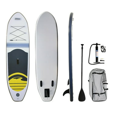 Inflatable Paddle Board Stand Up Paddle Board 6 in Thick with Sup ...
