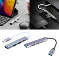 4 in 1 USB Hub USB Adapter for Type C and USB Devices Connect Keyboard ...