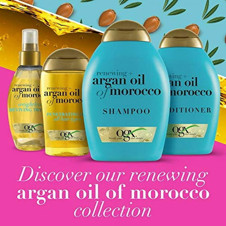 Organix Hair Moroccan Argan Oil Shampoo And Conditioner Set 13 Fl Oz