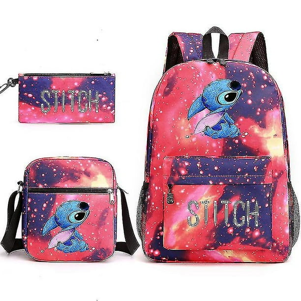 Lilo & Stitch Backpack Three-piece Set School Bag - Walmart.ca