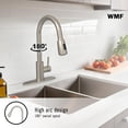 Kitchen Faucet with Pull Down Sprayer, Single Handle High Arc, Spot ...