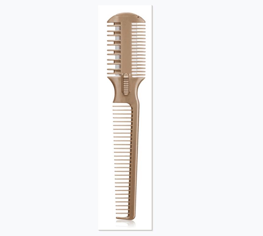 Hair Cutter Comb Double Sided Hair Razor Comb Hair Thinning Cutting ...