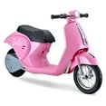 Barbie 24V Retro Scooter, Powered Ride-on with Easy Twist Throttle, for ...