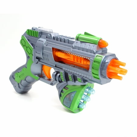 KidFun Products Superhero Galaxy Toy Gun Space Blaster Lights Sounds ...