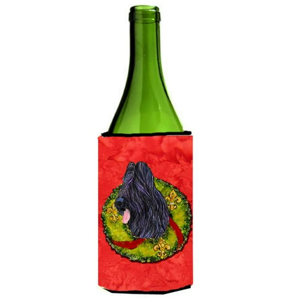 Caroline Trésors Briard vitrines de noël Guirlande de Bouteille de Vin ...