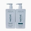 Native Hair Care Set - Candy Cane Shampoo and Conditioner 16.5 oz ...