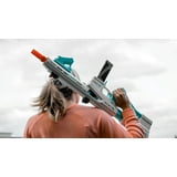 Game Face Blue Trion Foam Dart Blaster, 200 FPS, 15 Darts, Adjustable ...