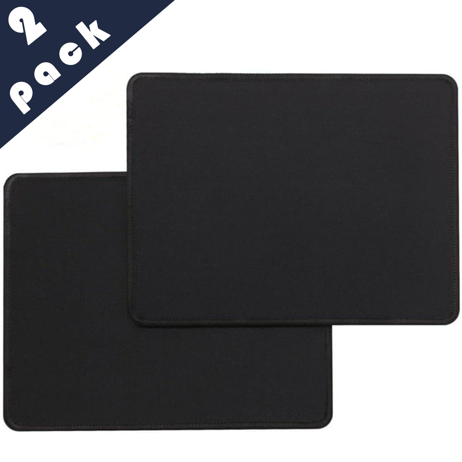2Pack Mouse Pad Waterproof Mousepad Rubber Base PC Computer Laptop ...