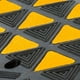 Heavy Duty Warehouse Industrial Rubber Reflective Curb Ramp - Walmart.com