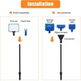 Aquarium Cleaning Tools, Fish Tank Cleaner Kit with Adjustable Long ...