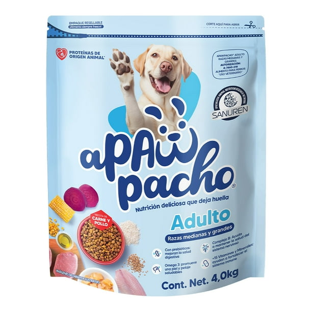 Croqueta Apawpacho Para Adukto De Raza Mediana Y Grande | Walmart en línea