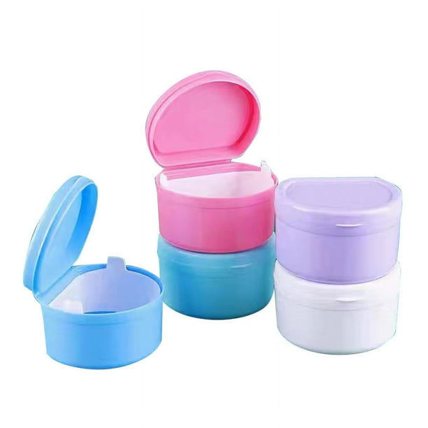 SHAR Yuemuop 2pcs False Teeth Box, Dental Appliance Box, Orthodontic ...