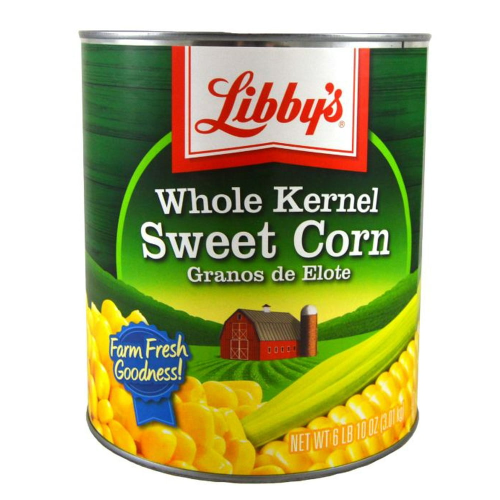Libbys Low Sodium Whole Kernel Sweet Corn 106 oz (PACK OF 6) - Walmart ...