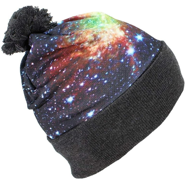 Galaxy Print Beanie