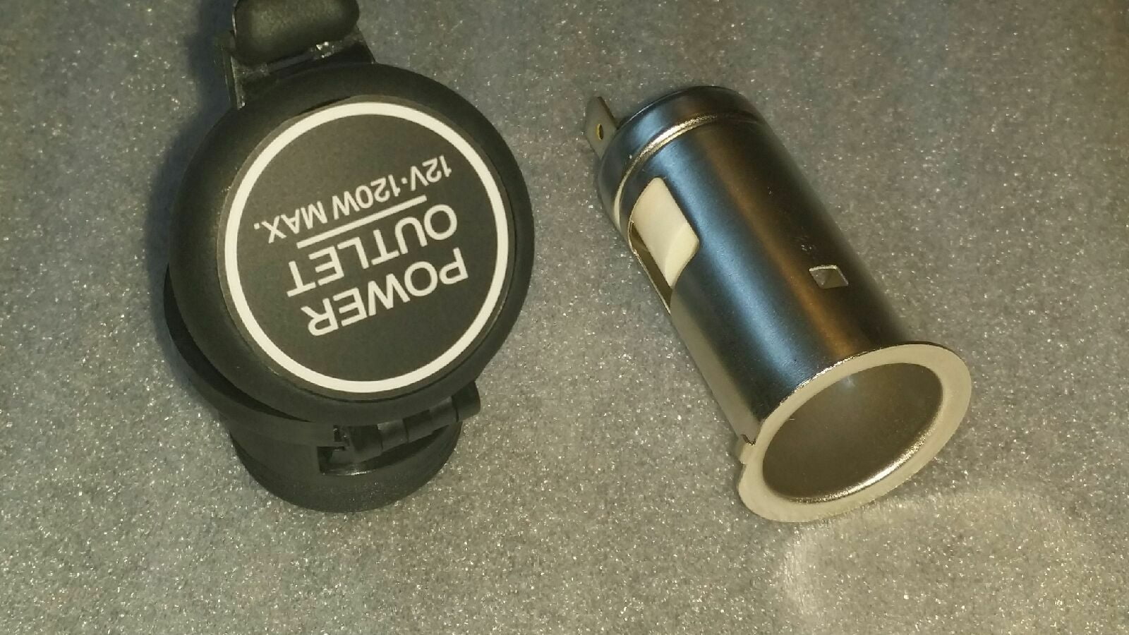 Socket Outlet 12 volts 12V 120 WATTS LATCHING POWER OUTLET (5 UNITS ...