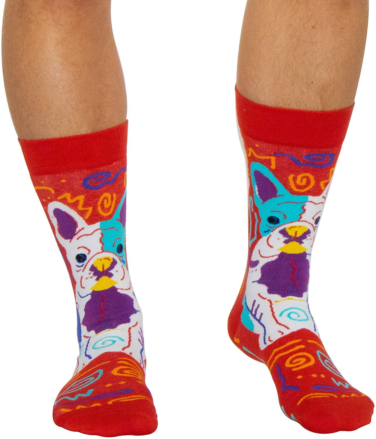 FATMINGO SOCKS Cool Fun Colorful Crazy Funny Novelty Socks For Men ...