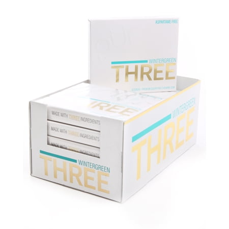 PUR Gum - THREE Premium Sugar Free Chewing Gum Wintergreen - 10 Pack(s ...