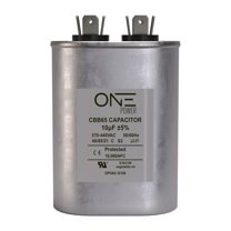 ONE Power 45/5-MFD, 370V or 440V Dual Run A/C Capacitor 45+5 uF CBB65B ...