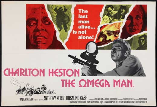 The Omega Man - movie POSTER (Style A) (30" x 40") (1971) - Walmart.com