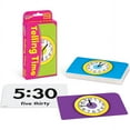 Trend, TEP23015, Telling Time Flash Cards, 56 / Box - Walmart.com