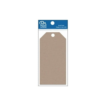 Ranger Inkssentials Kraft Craft Tags 20/Pkg-#8, 6.25"X3.125" - Walmart.com