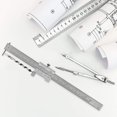 Vernier Caliper, 0-200mm Stainless Steel Vernier Caliper For Measuring ...